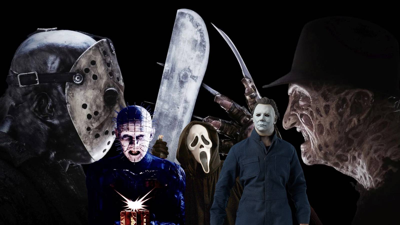 Jason Vs Michael Myers Vs Freddy Vs Chucky Vs Scream jason-vs-michael-myers-vs-freddy-vs-chucky-vs-scream