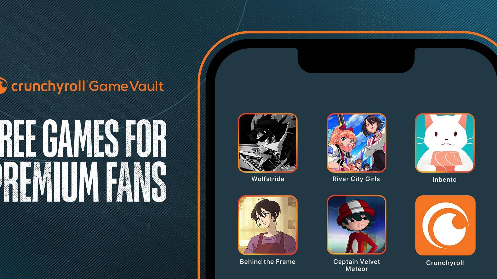 Crunchyroll Game Vault Offers Free Anime-Style Titles to Premium Users