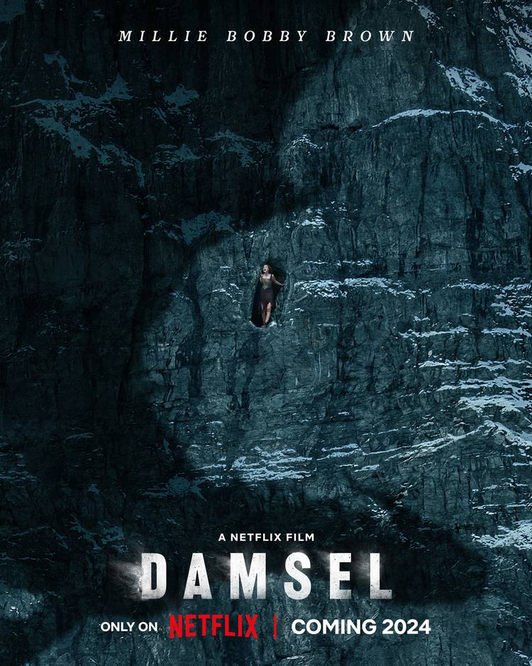 Damsel Teaser Art Reveals New Look at Millie Bobby Brown in Netflix ...