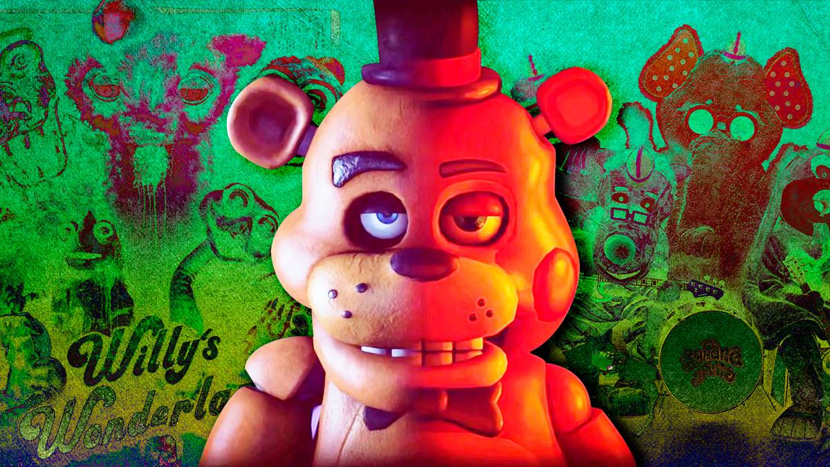 Golden Freddy Vs Foxy Official STRIKER FNAF Freddy Fazbear And Foxy