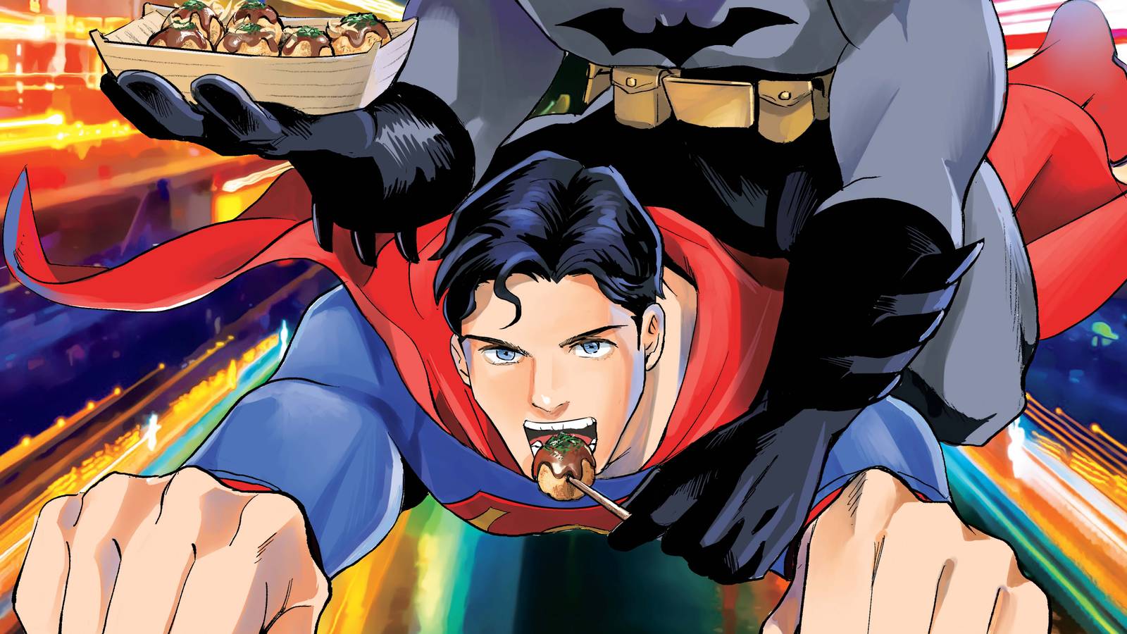 Superman vs Meshi Explores the DC Universe's Love of Japanese Food