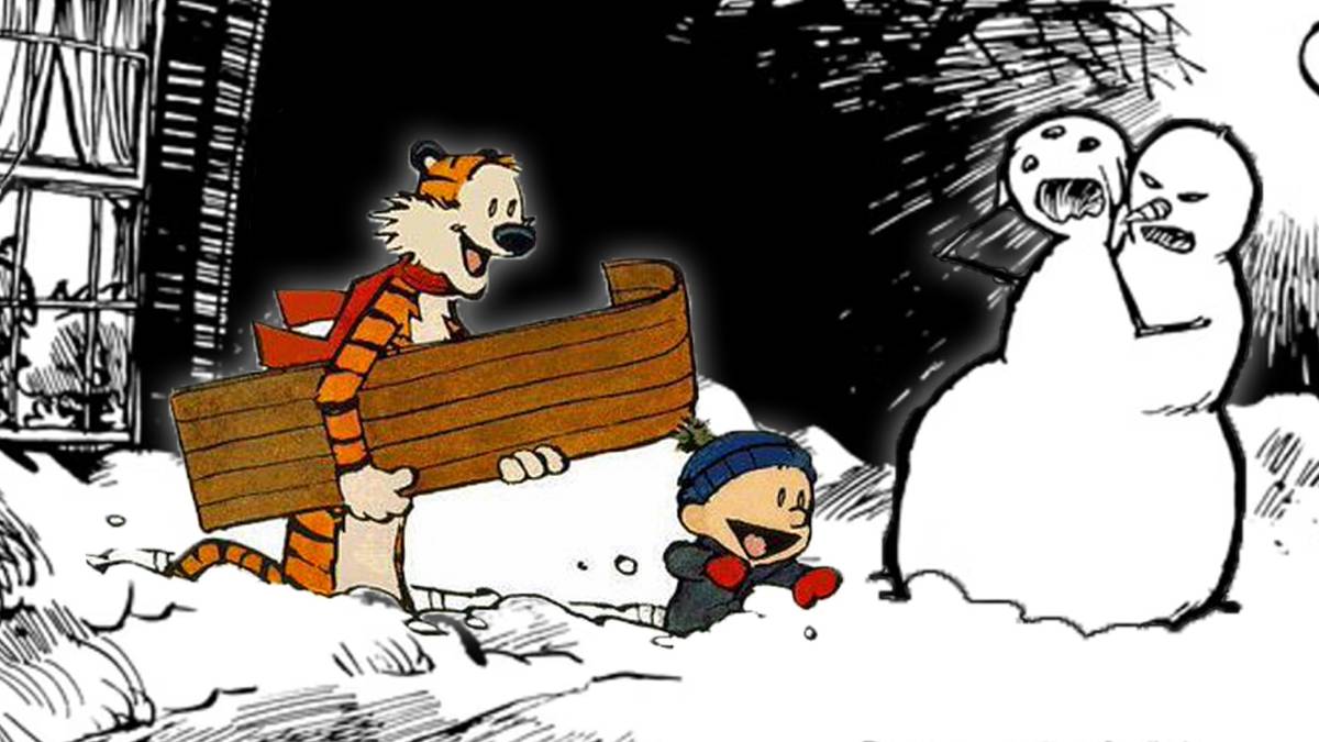 15 Best Calvin and Hobbes Comics Set In A Winter Wonderland