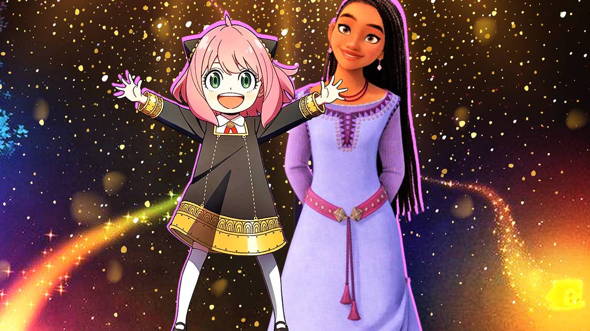 Spy x Family's Anya Teams Up With Disney's Wish in New Artwork