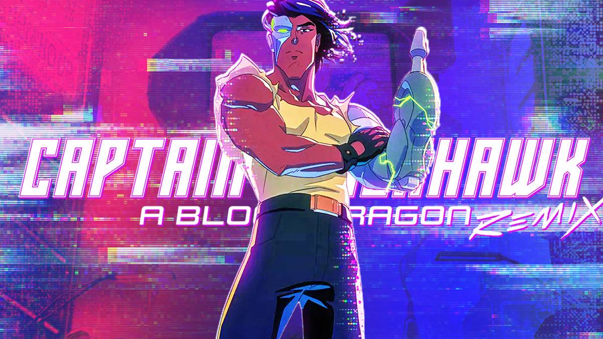 Why Captain Laserhawk: A Blood Dragon Remix Is The Perfect Anime For ...