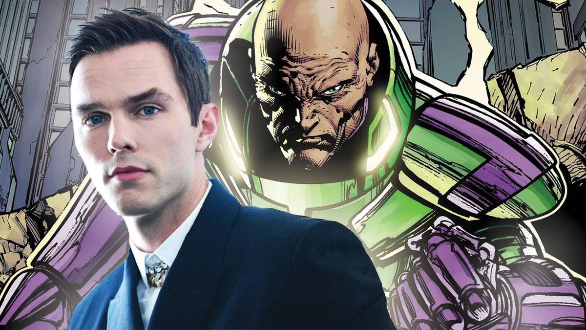 Superman's Nicholas Hoult Shows Off Bald Lex Luthor Look