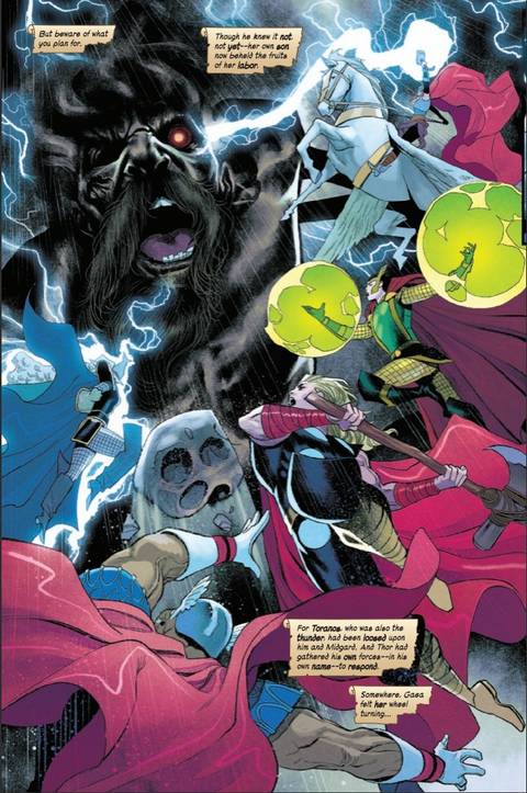 Marvel's New Thor Corps Battles the Elder God Toranos