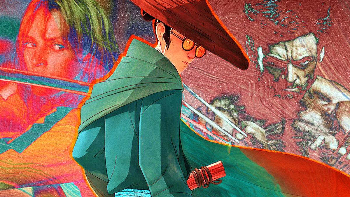 Which movies influenced Blue Samurai?