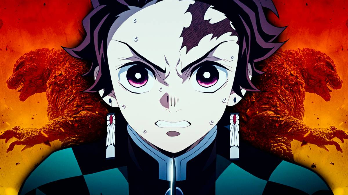 Demon Slayer Box Office Record Threatened by Godzilla Minus One