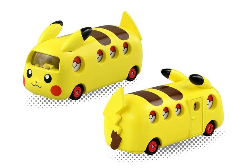 Takara Tomy Releases Pikachu-Themed Pokemon Car Collectible