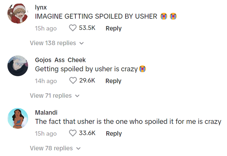Usher Reveals JJK Anime Spoilers While Cosplaying as Gojo in Viral TikTok