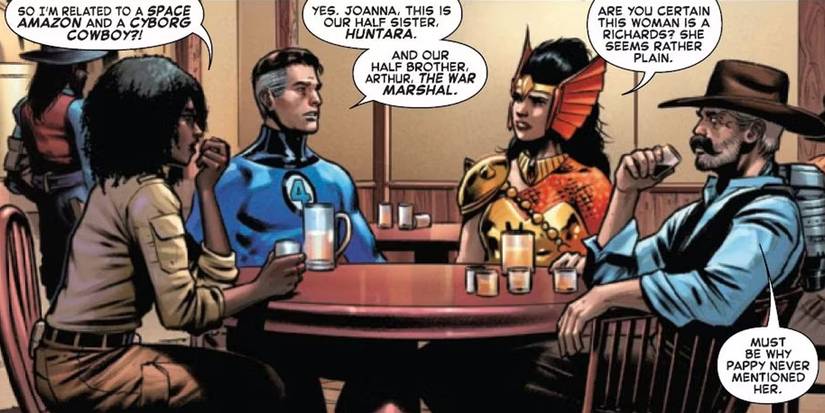 Reed Richards' Complete Family Tree From Fantastic Four Comics