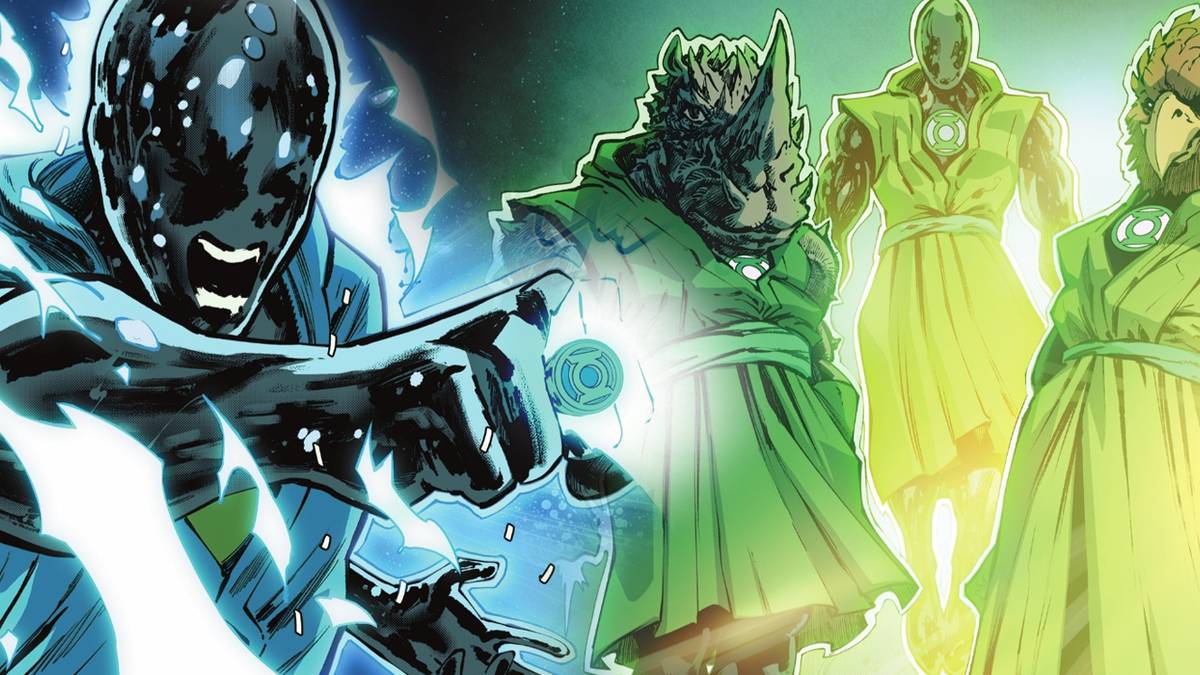 dc yellow lantern planet