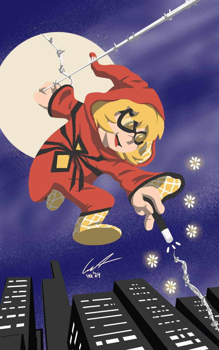 Line it is Drawn: Comic Book Characters as Spider-Women