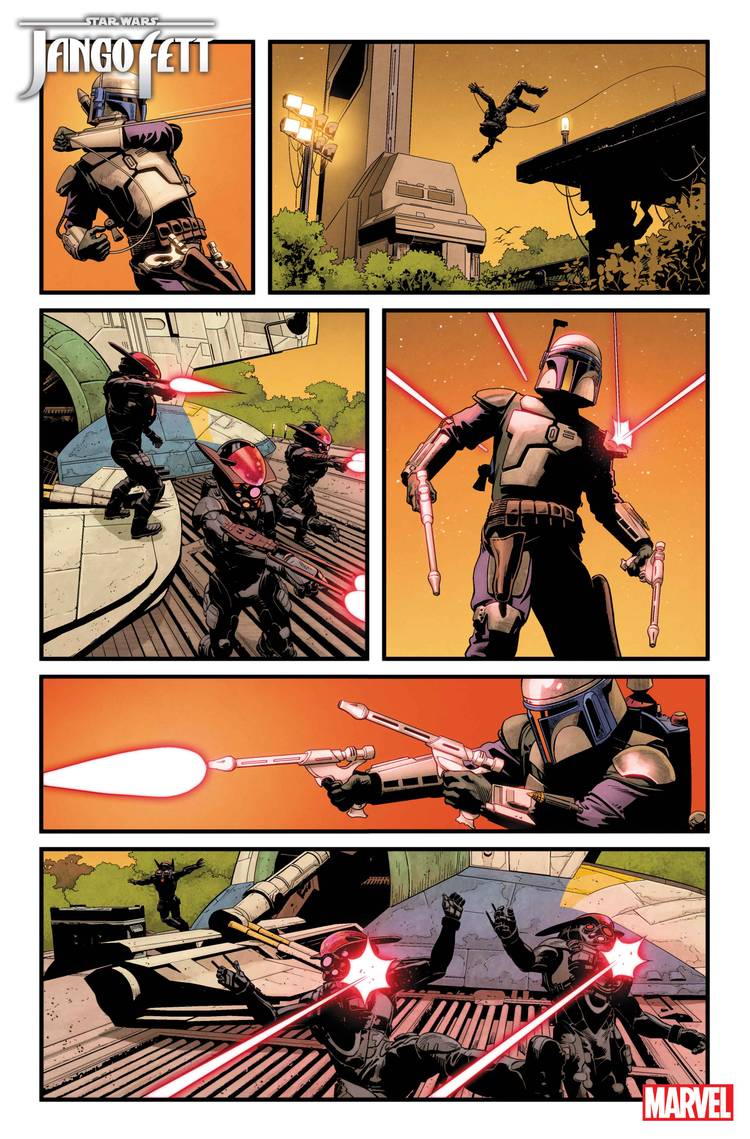 Star Wars: Jango Fett Writer Ethan Sacks on Bounty Hunter Battle