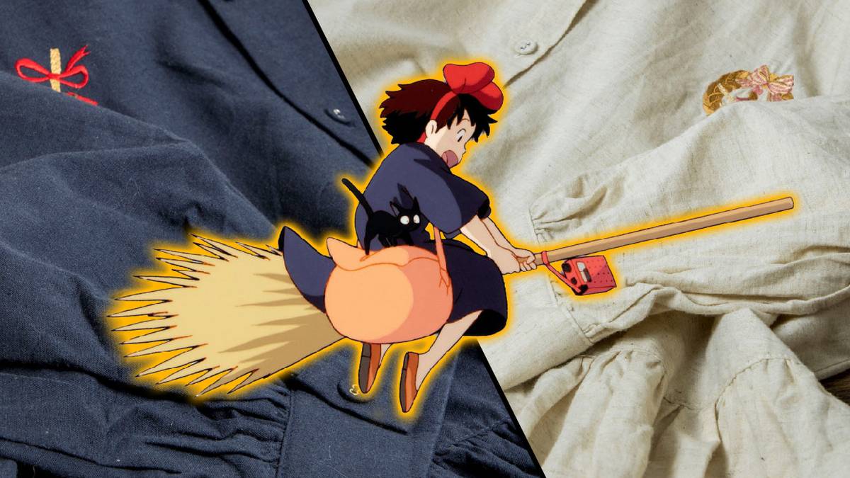 Studio Ghibli Re-Releases Exclusive Kiki "Witch's Essential" Shirt Dresses