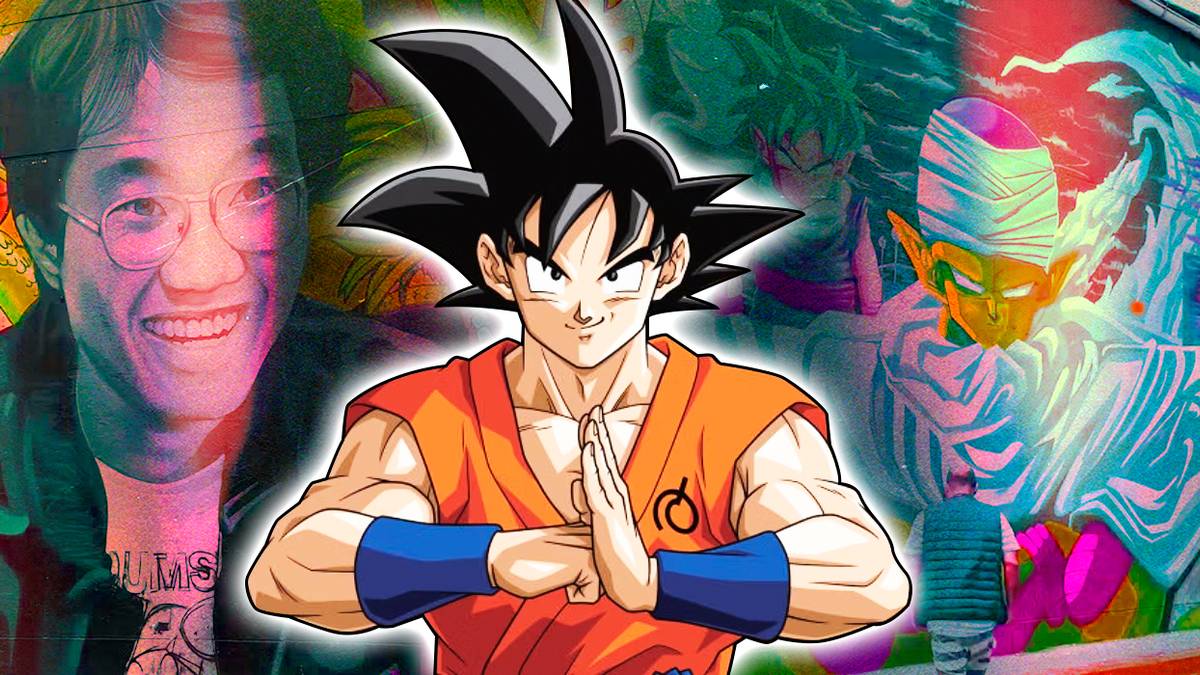Massive Dragon Ball Mural in Honor of Akira Toriyama Features Over 70 Characters