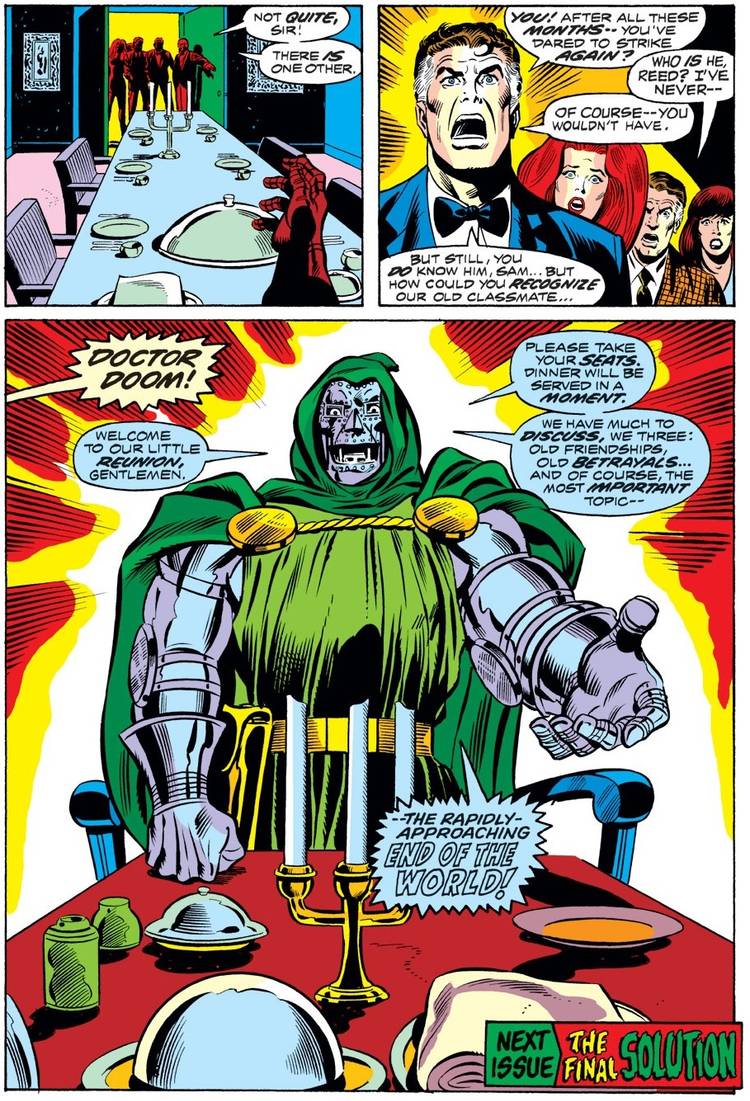 Five Times Doctor Doom Made a Dramatic Last Page Reveal