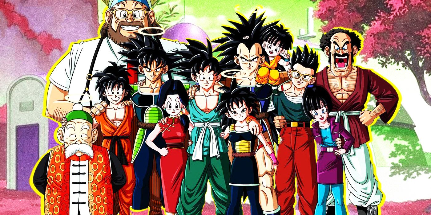 Goku's Complete Family Tree