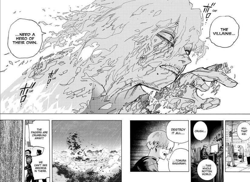 My Hero Academia Chapter 418, "Meek Spirits", Recap and Spoilers