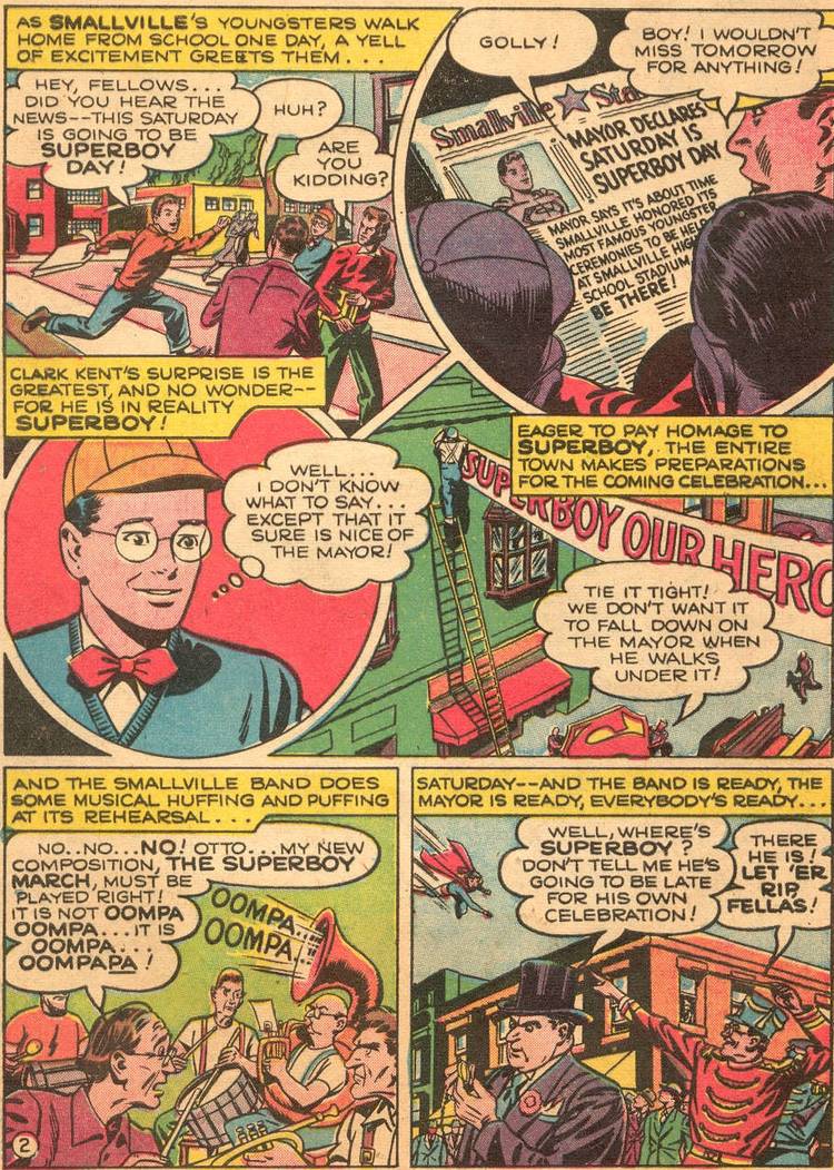75 Years Ago, Smallville Made Its First Comic Book Appearance in Superboy