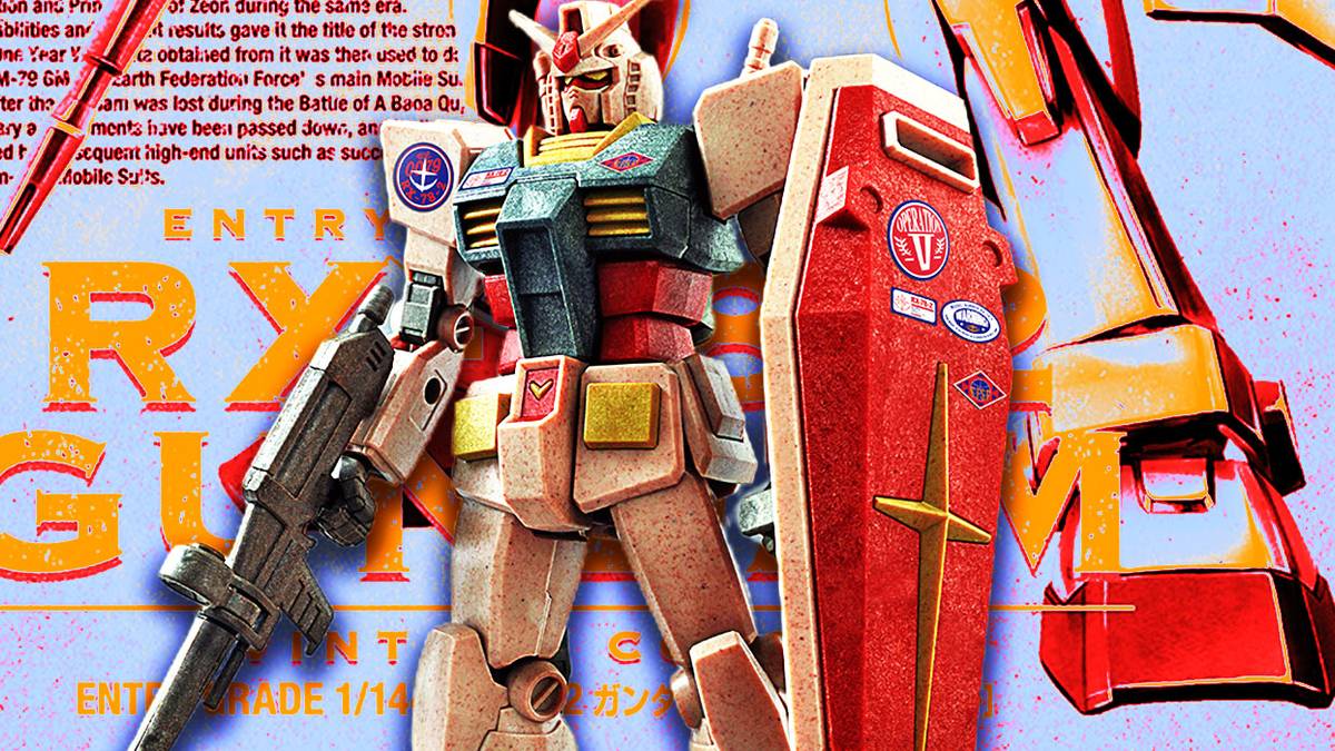 Gundam Releases Limited-Edition Wooden Gunpla Model Kit