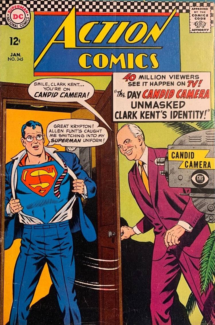 The Time That Candid Camera Caught Clark Kent Changing Into Superman