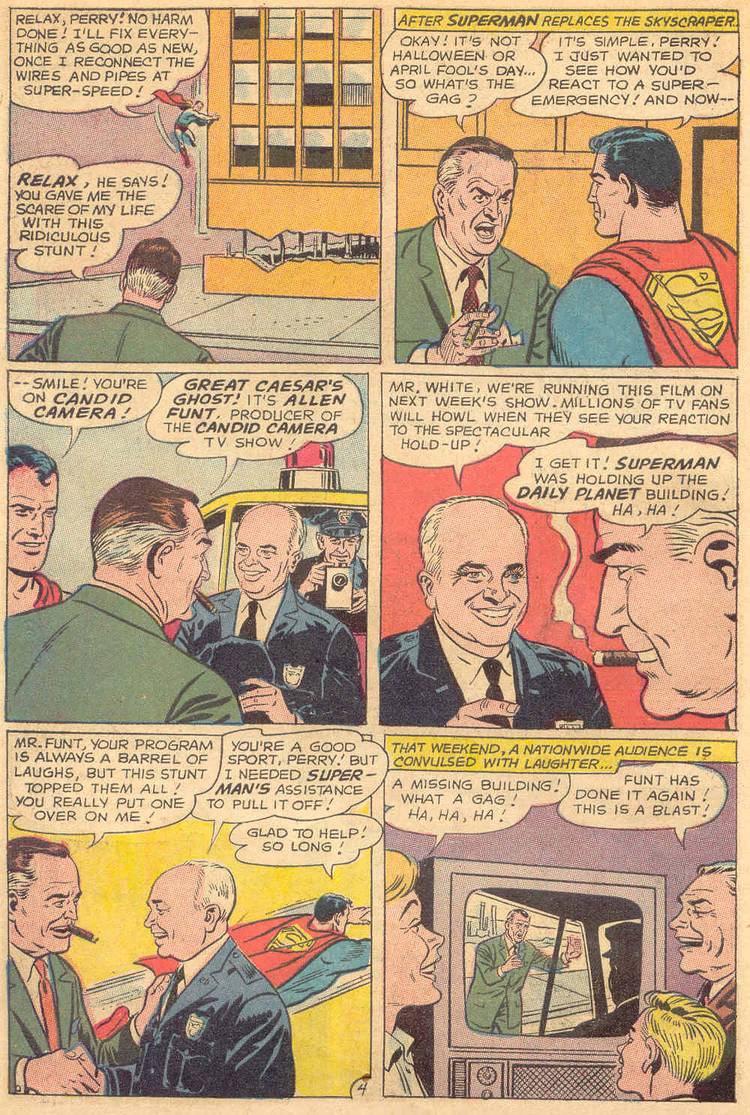 The Time That Candid Camera Caught Clark Kent Changing Into Superman