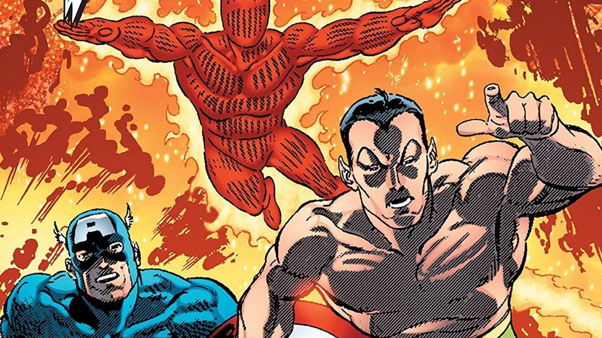 Marvel Had a Retroactive Reunion of Captain America and the Human Torch