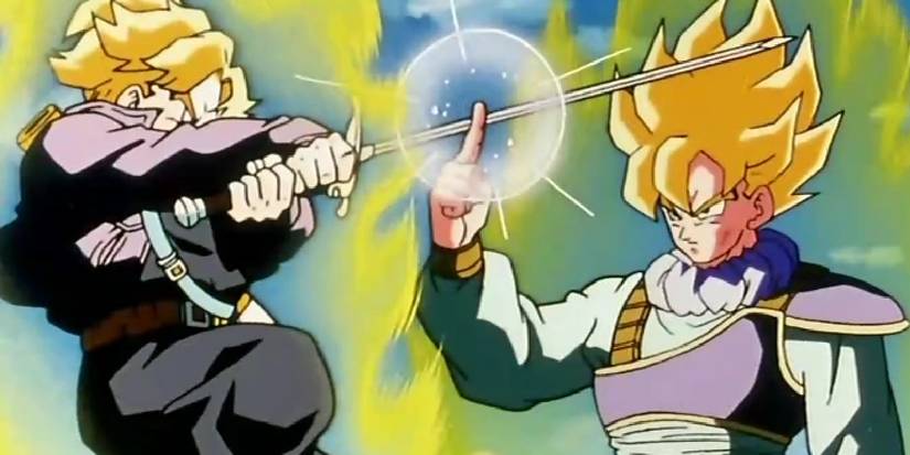 Every Time Future Trunks Fought With His Sword in Dragon Ball (In ...