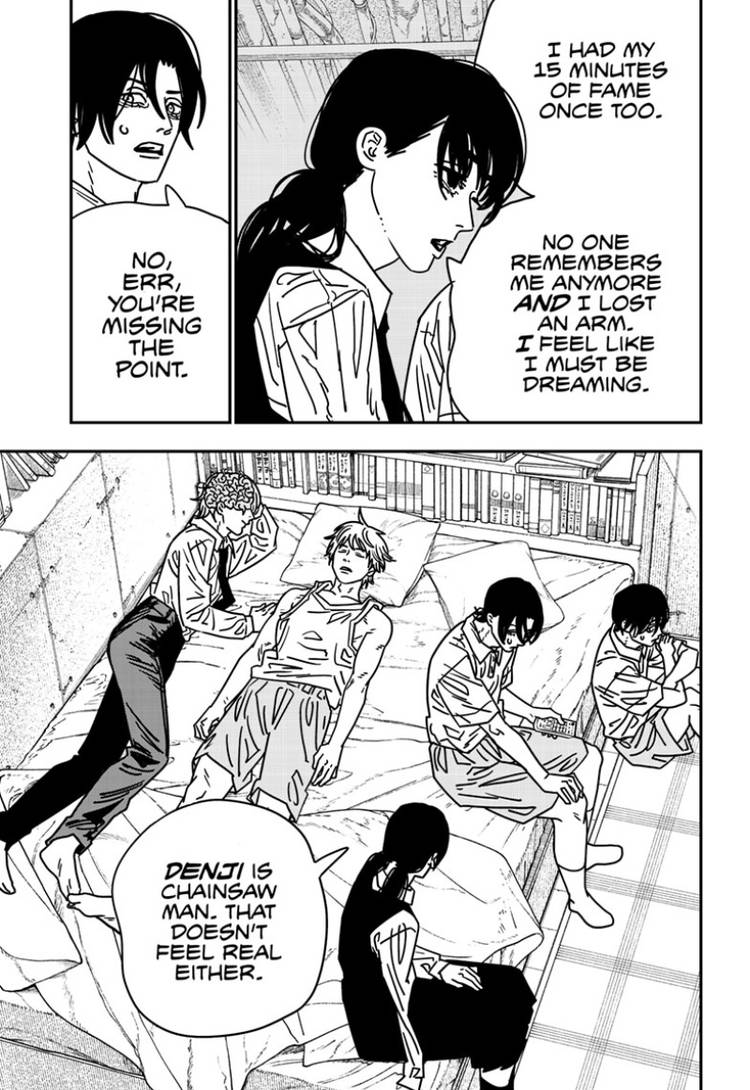 Chainsaw Man Chapter 163 Wakes Denji Up With a Swift Kick of Reality