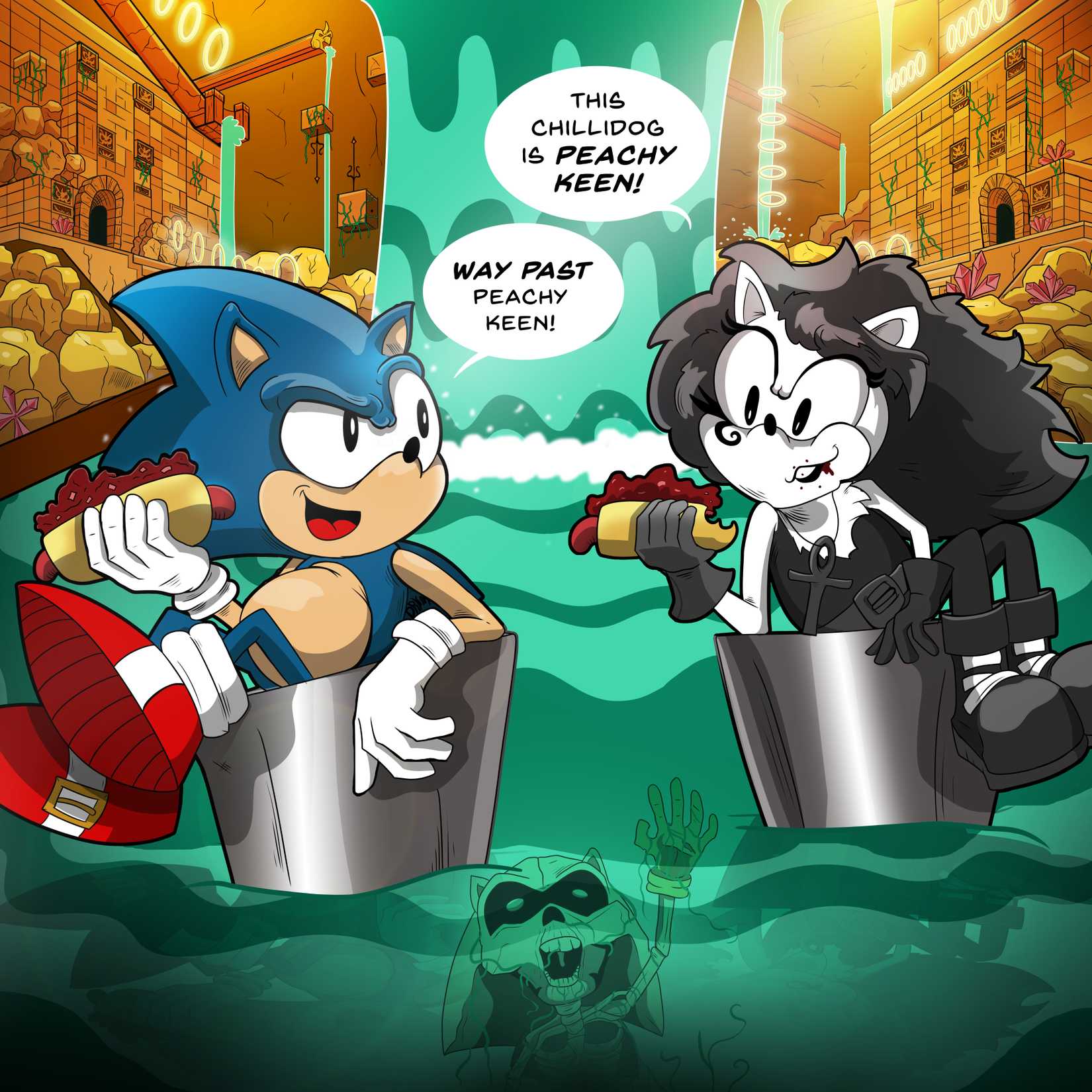 Line it is Drawn: Sonic the Hedgehog and Friends Week