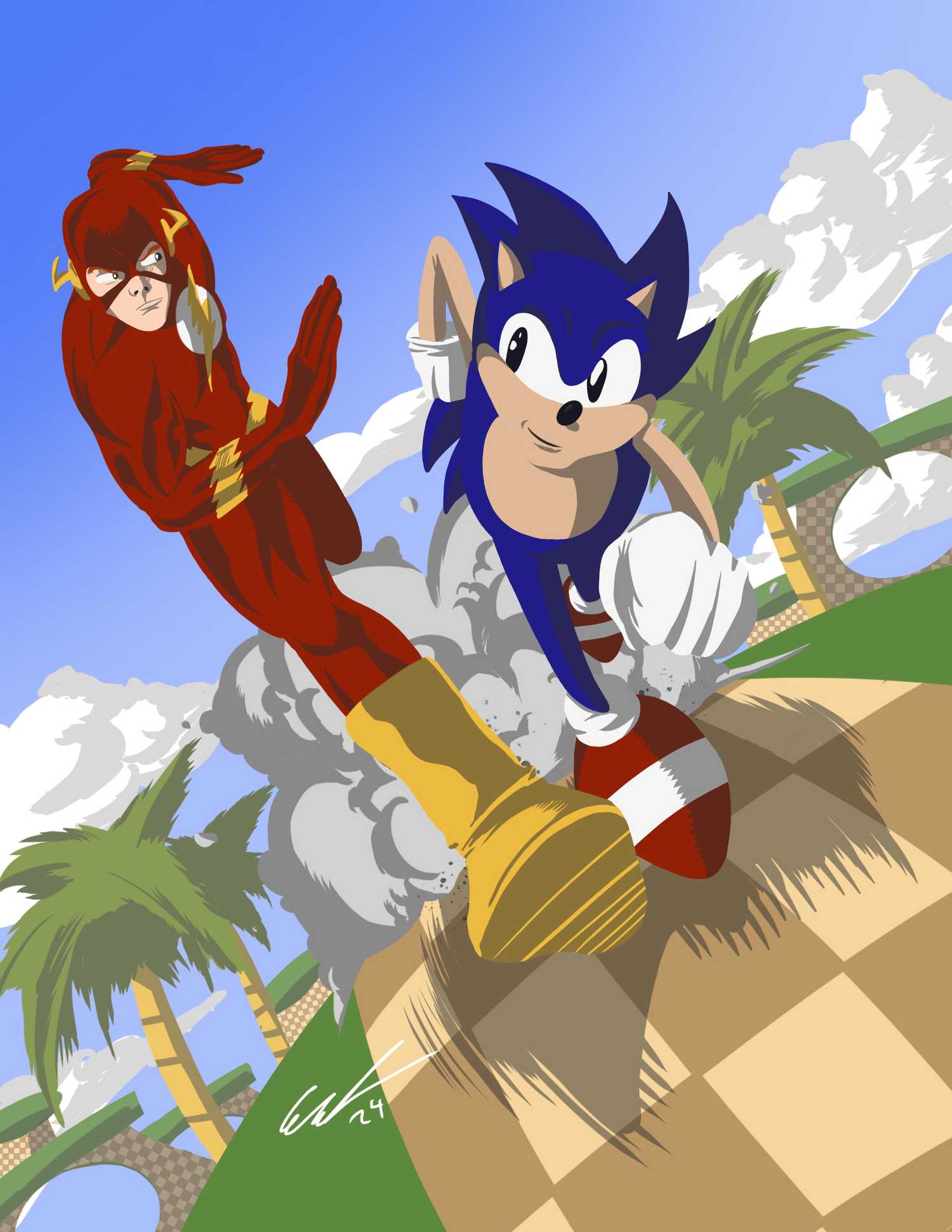 Line it is Drawn: Sonic the Hedgehog and Friends Week