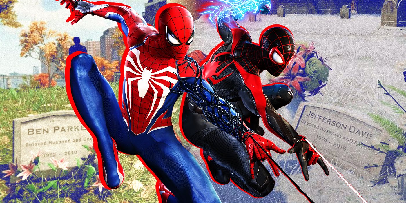 Spider Man Grabstein