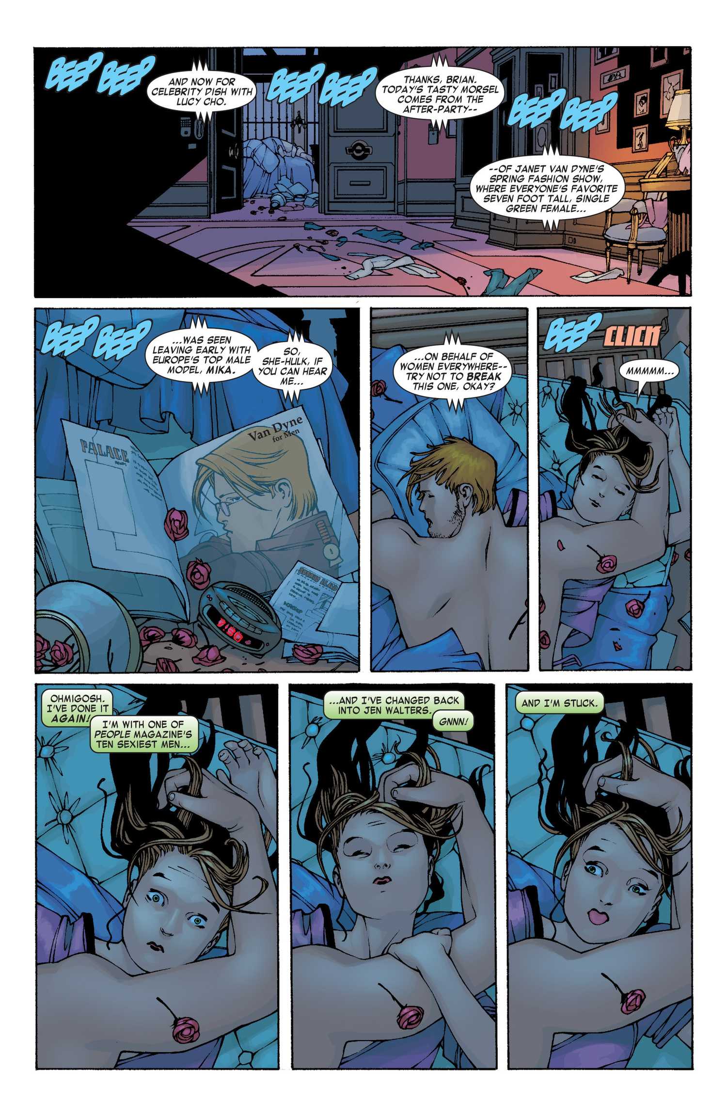 She-Hulk Will Never Turn Human Again. Or Maybe She Will. Whatever.