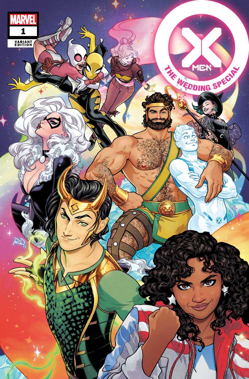 The X-Men's Wedding Special Offers First Look at its Artwork