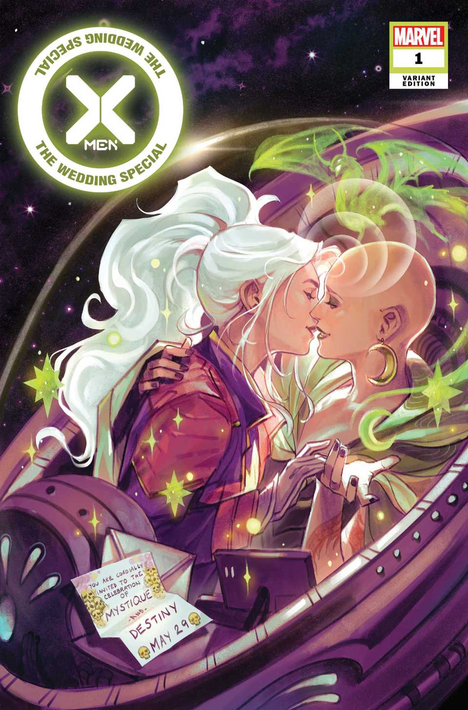 The X-Men's Wedding Special Offers First Look at its Artwork