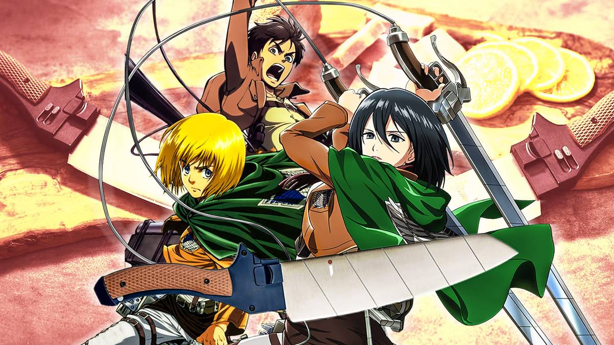 Attack on Titan Gets Anime-Inspired Survey Corps Kitchen Knife Release