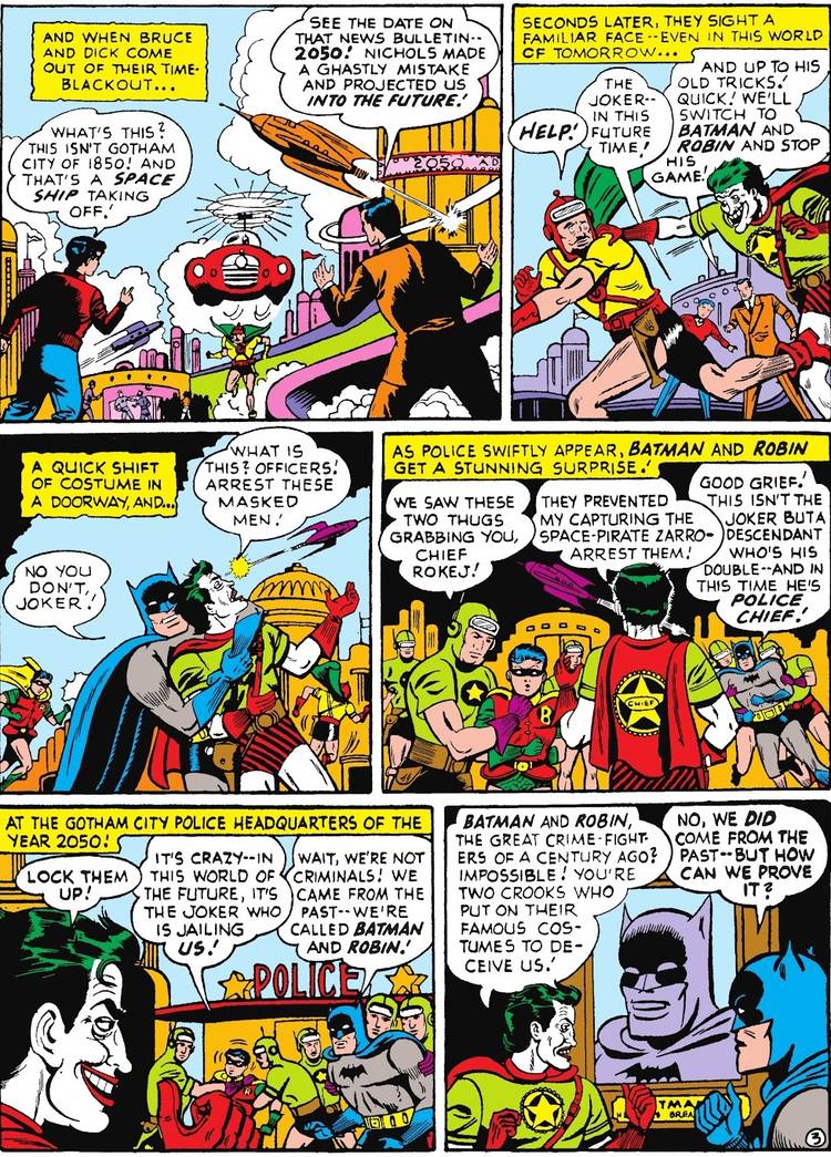 When Batman Met the Joker of the Future...Gotham's Chief of Police?!