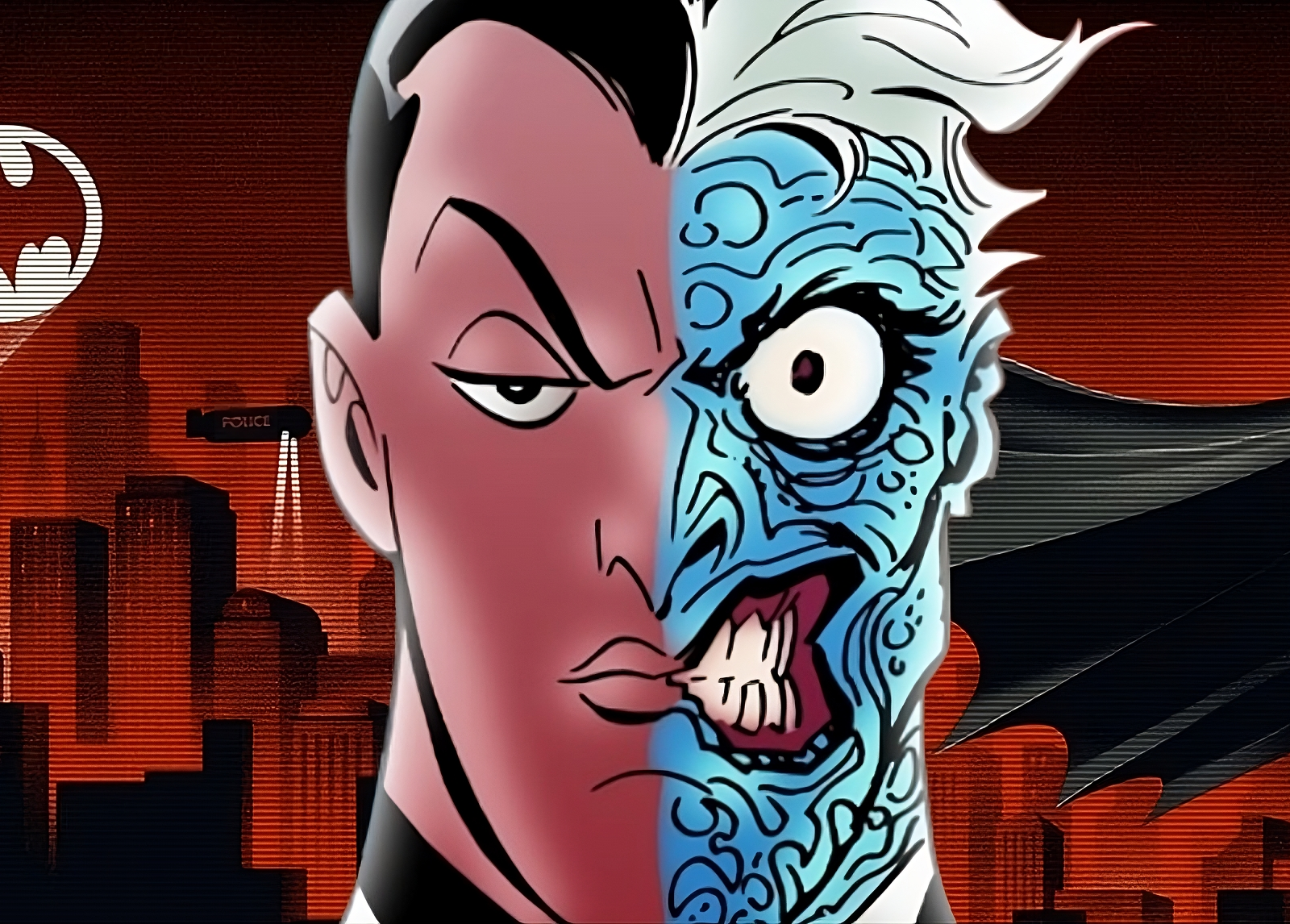 Two Face By Cristhian Hova Batman The Animated Series Two Face