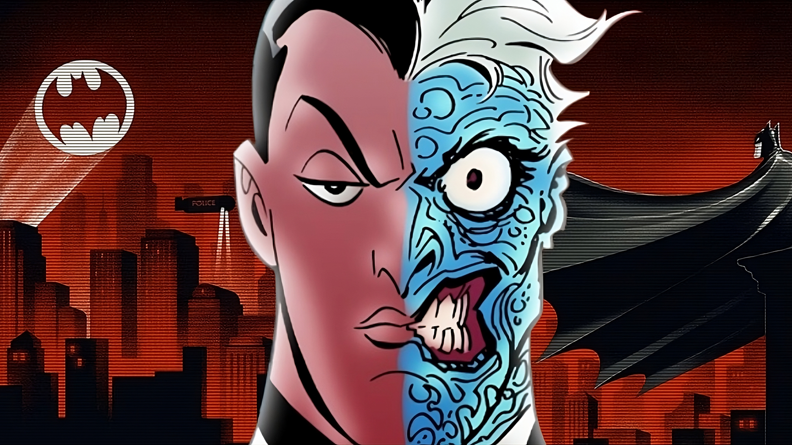 batman two face funny