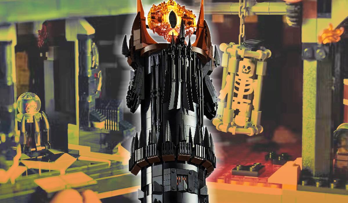 The Eye Of Sauron From Lotr Comes To Life In Lego Form