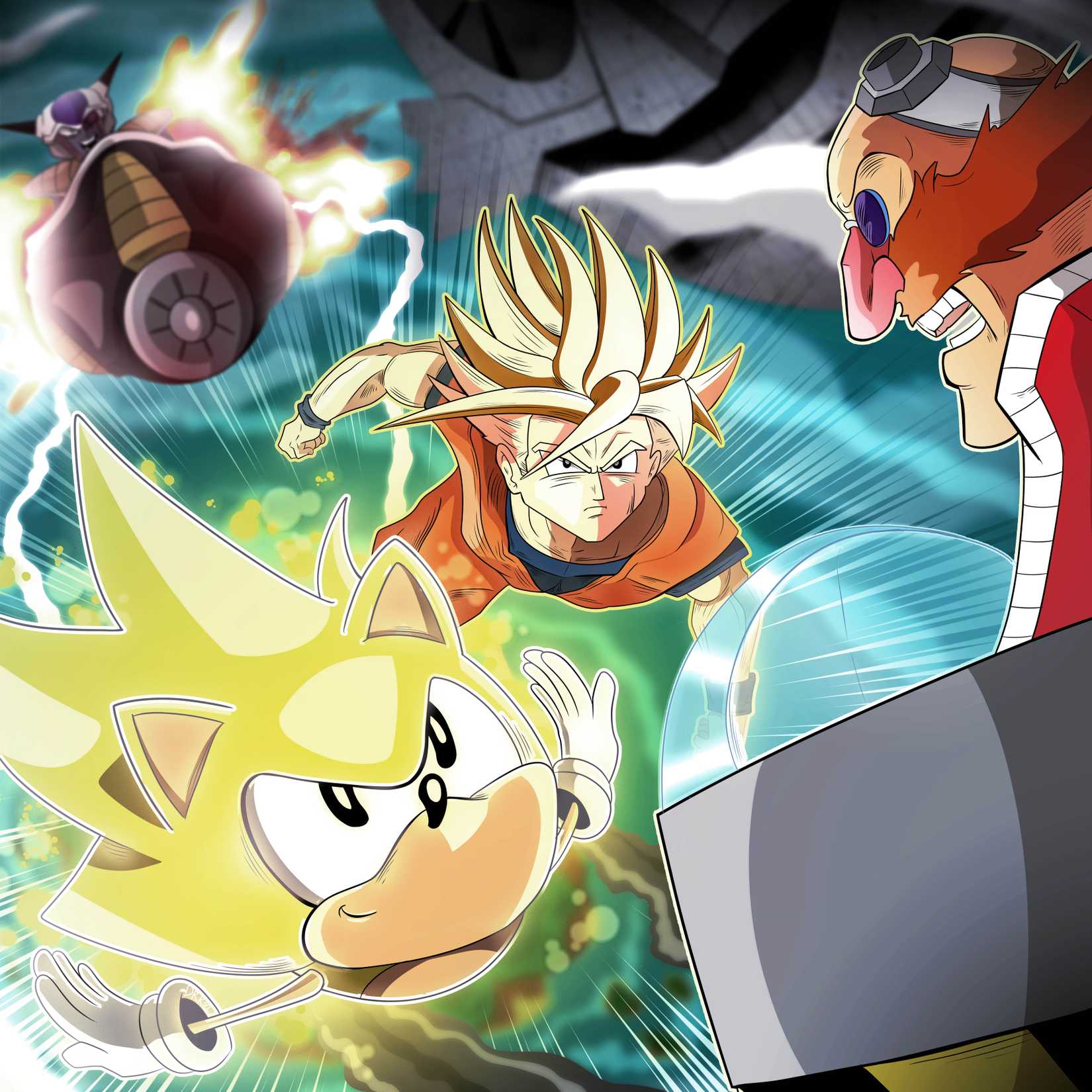 Line it is Drawn: Dragon Ball Z Team-Up/Mash-Up Week