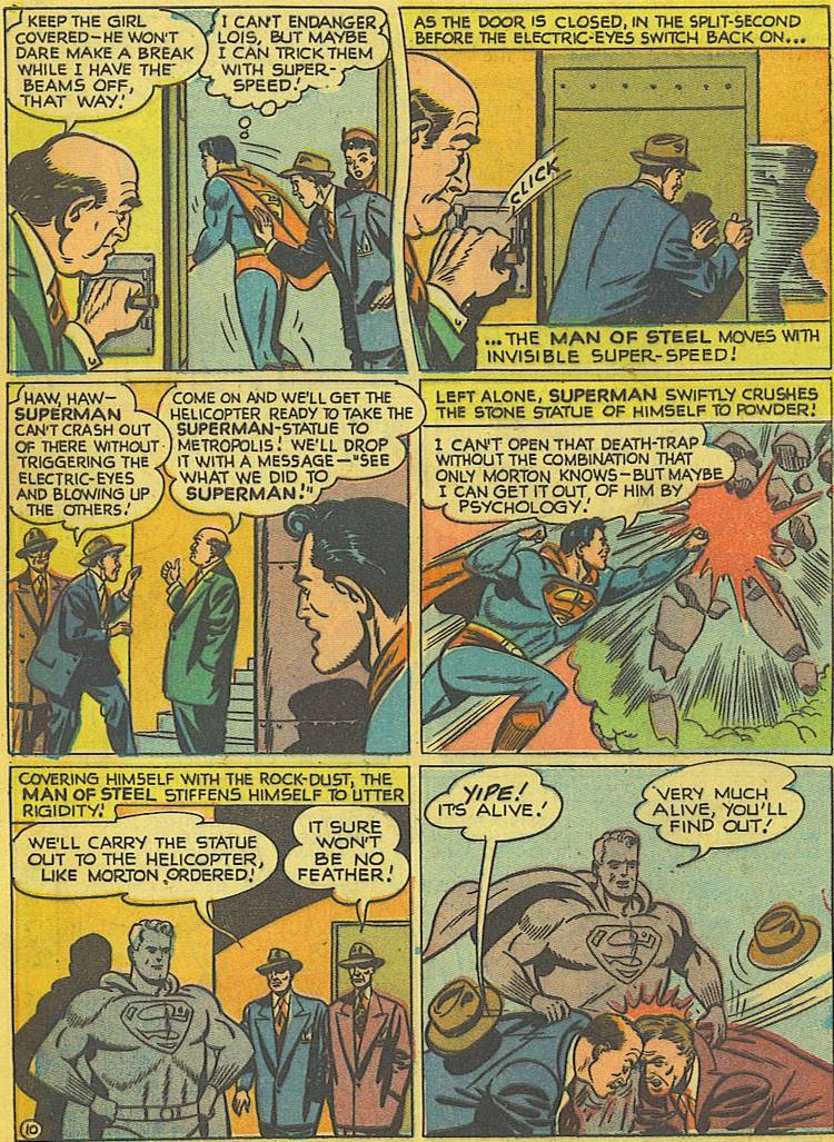 75 Years Ago, DC's Superheroes Spent June Turned Into Statues