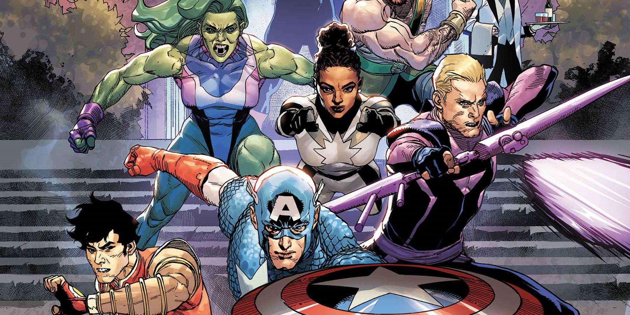 Captain America Forms a Brand-New Avengers Team