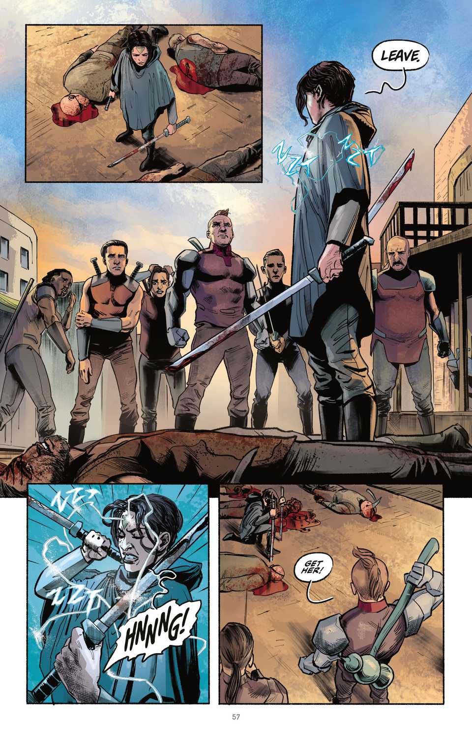 EXCLUSIVE: First Look at Wolverine Artist's Cyn an Upcoming Sci-Fi Story