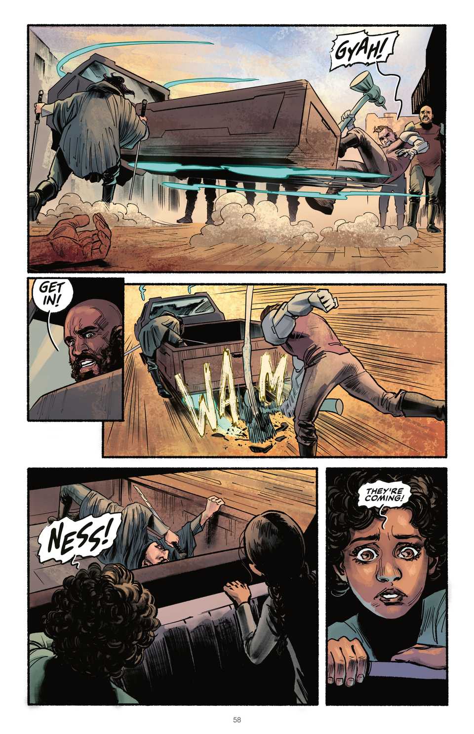 EXCLUSIVE: First Look at Wolverine Artist's Cyn an Upcoming Sci-Fi Story