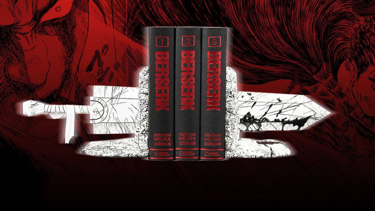 Berserk Gets Guts' Dragon Slayer Sword Released as Dark Horse Bookends