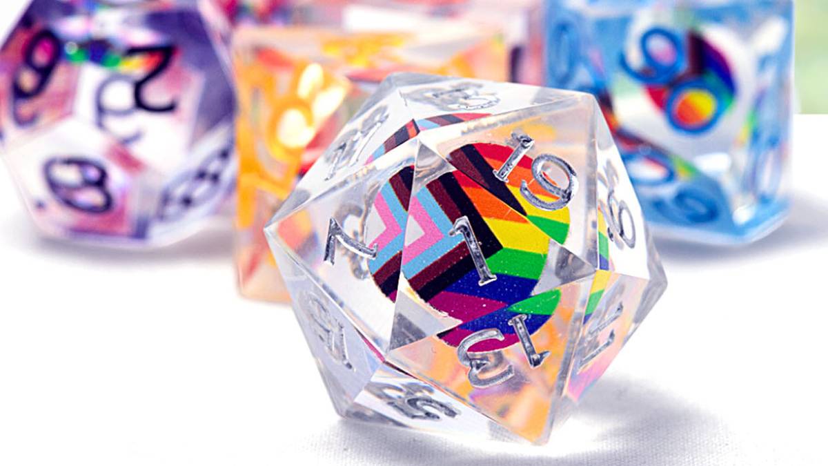 Dungeons & Dragons Pride Dice Set Releases for LGBTQ+ Charity