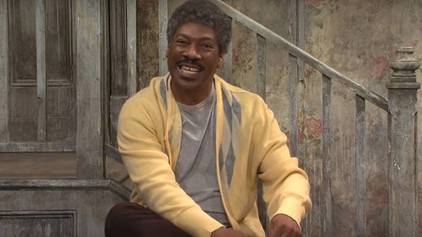 Eddie Murphy Goes Viral With Tracy Morgan Portrayal on SNL50