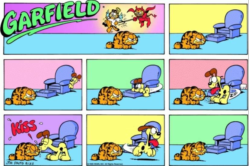 10 Best Garfield Comic Strips Featuring Odie